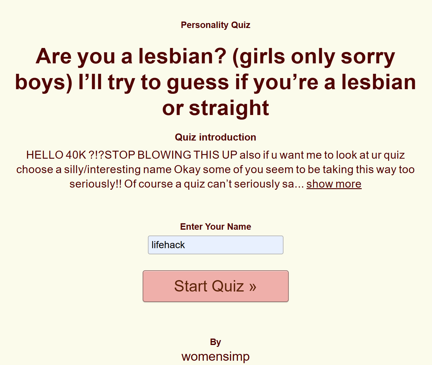 Are You A Lesbian Girls Only Sorry Boys Ill Try To Guess If Youre 2575